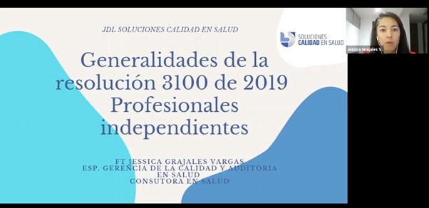 Graduada UAM orienta sobre los lineamientos de la Resolución 3100 de ...